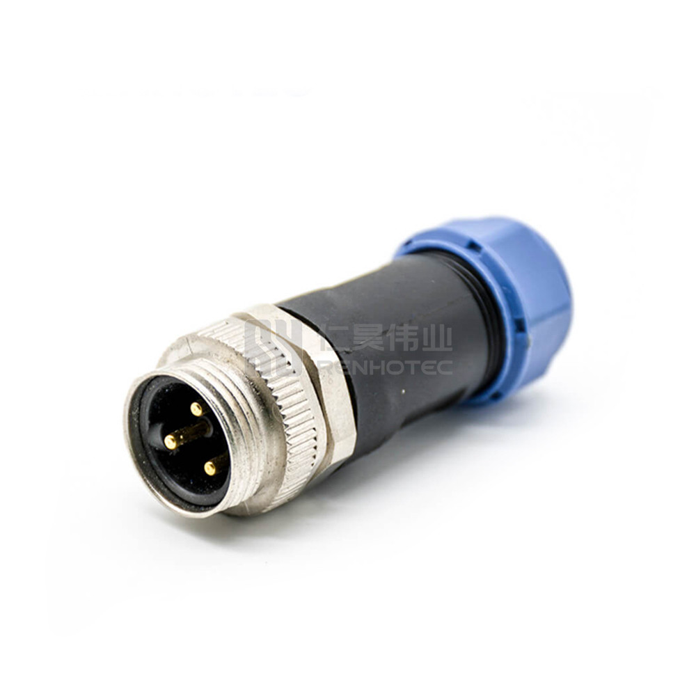 Mini Change 7/8" Male Cable Connector Unshielded Screw Termination ...