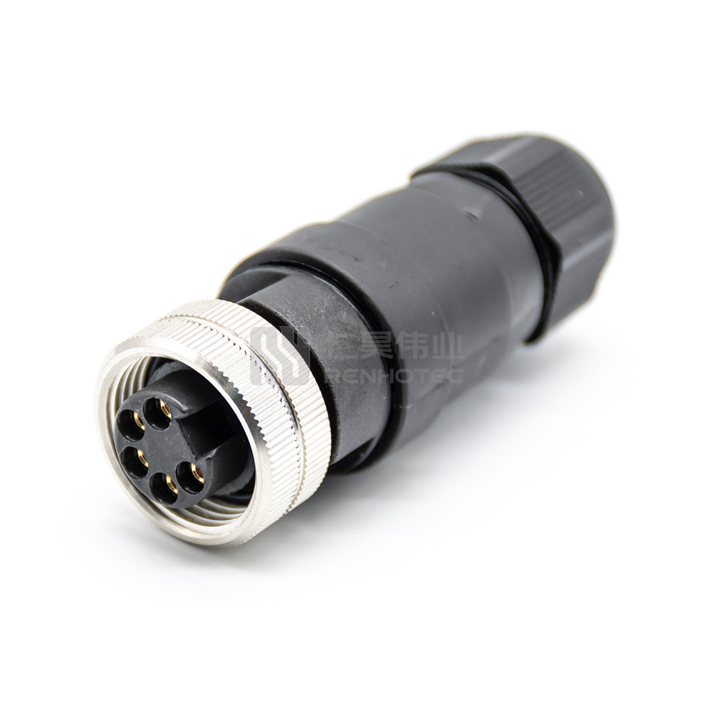 Mini Change 7/8" Female Cable Connector Unshielded Screw Termination ...