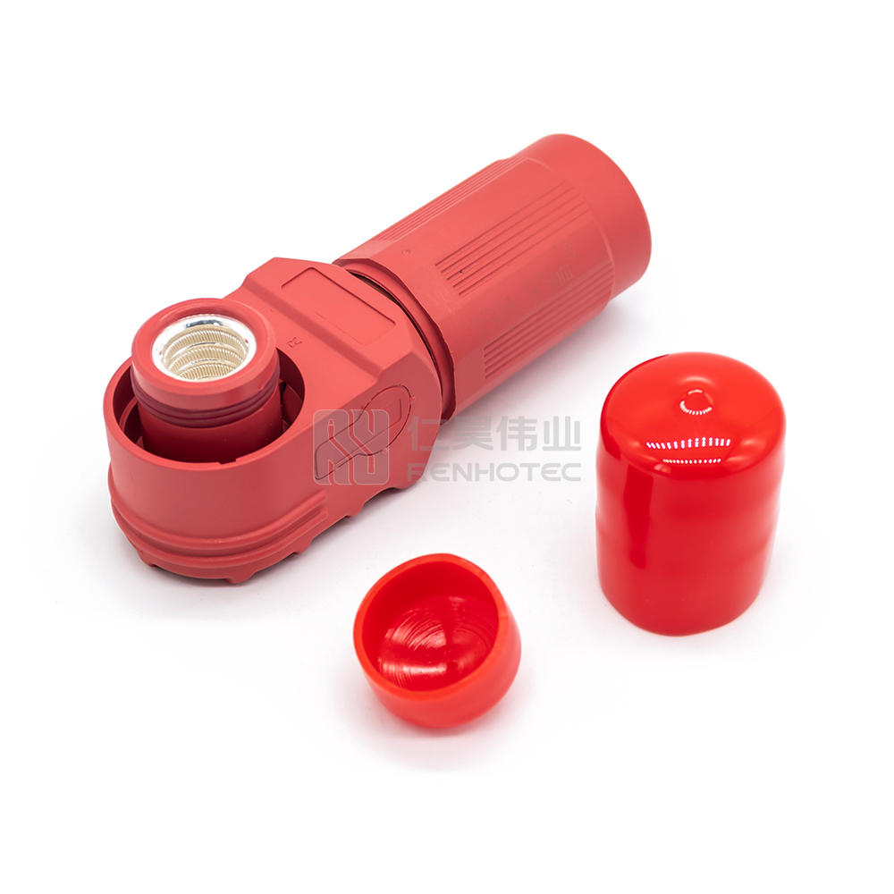 12.0mm Power Entry Connector 250A Cable Plug Right Angled 70mm2 ...