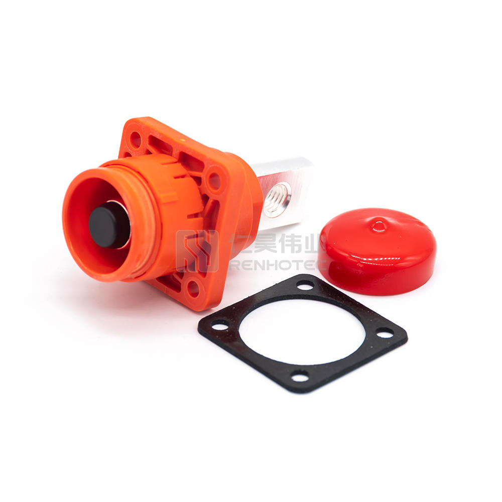 12.0mm Power Entry Connector 350A Receptacle Busbar Terminal (M10 screw ...