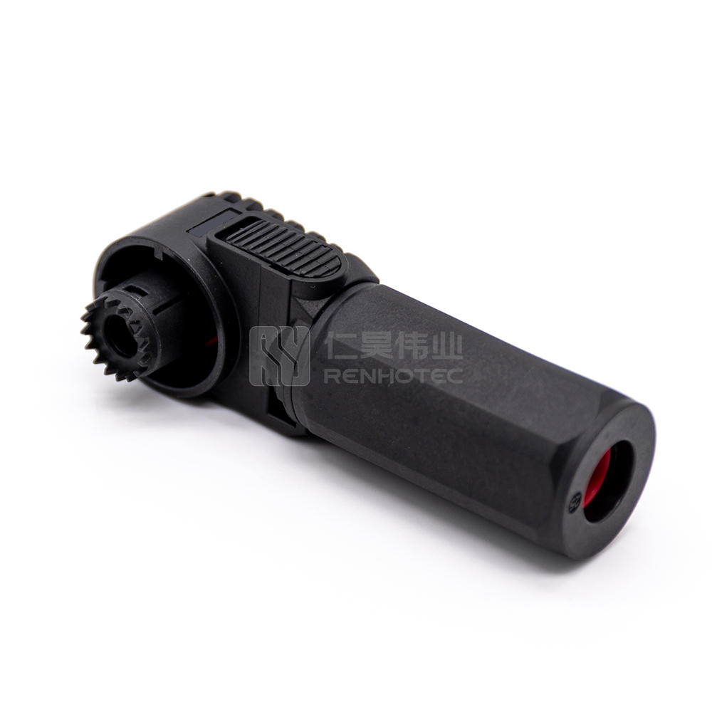 Waterproof Battery Storage Connector 70A Black 10mm² Unshielded Cable W ...