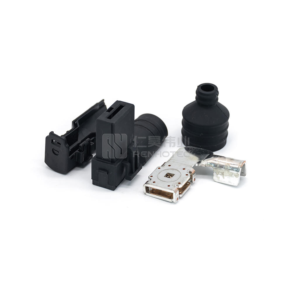 Waterproof Battery Storage Connector Right Angle 80A Black 16mm² ...