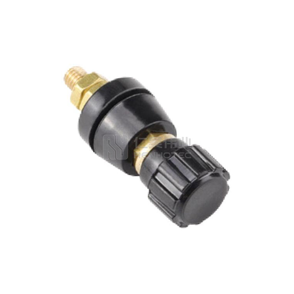 Binding Post Terminal Connectors 40A Outer Screw(M5) Black - Renhotec