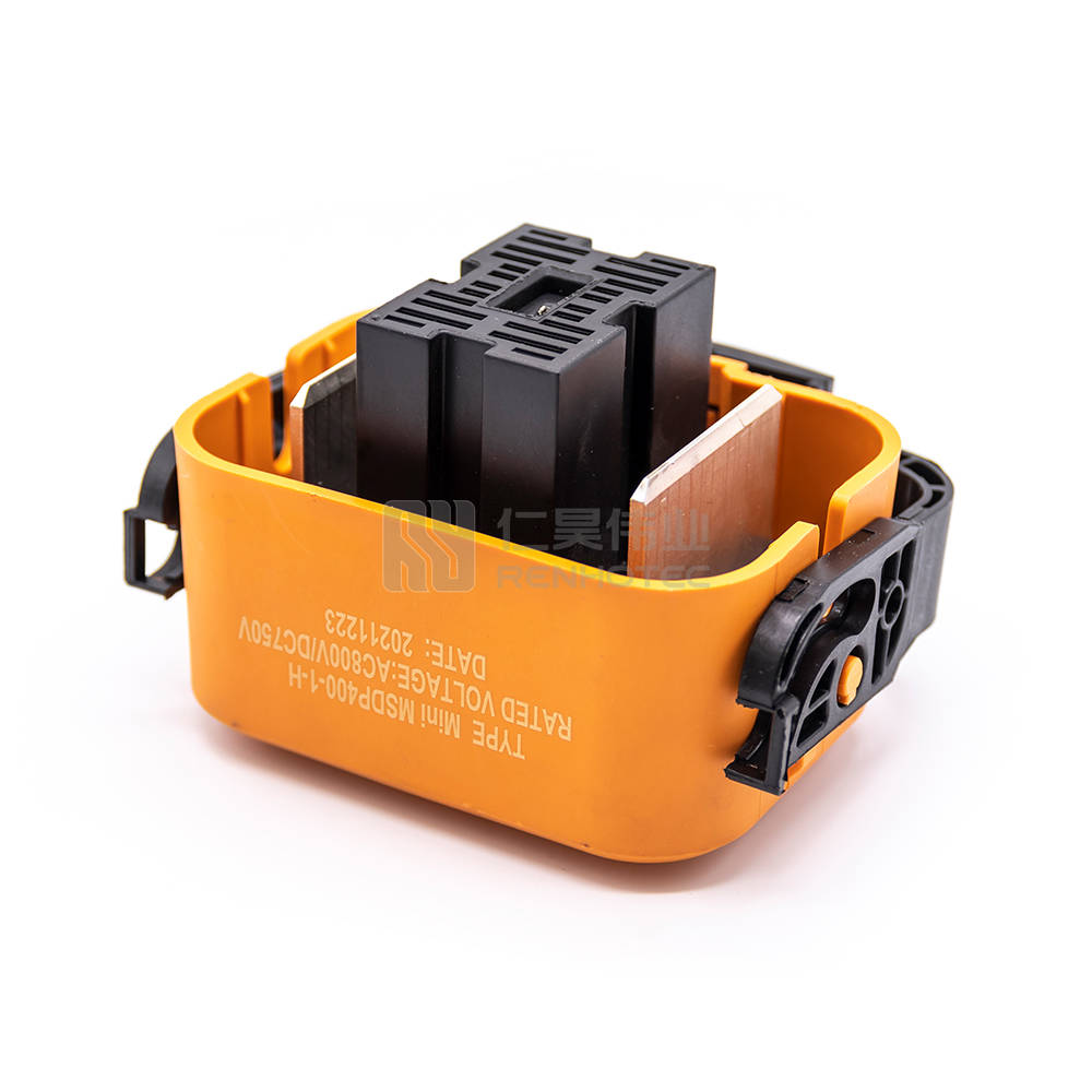 Automotive Connectors MINI MSD 400A Plug With Fuse IP2XB - Renhotec