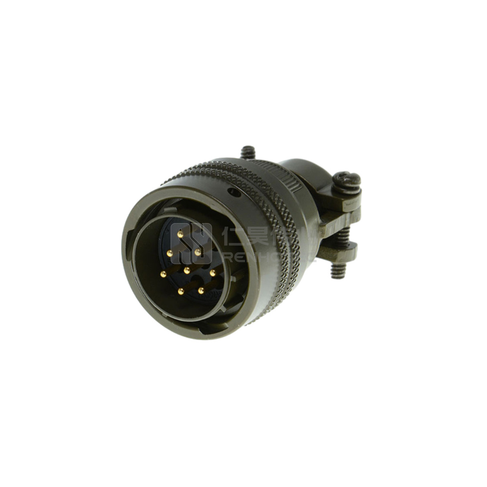 MIL-DTL-26482 Connector MS3116F16-8P Male Straight Plug 8 Pin - Renhotec