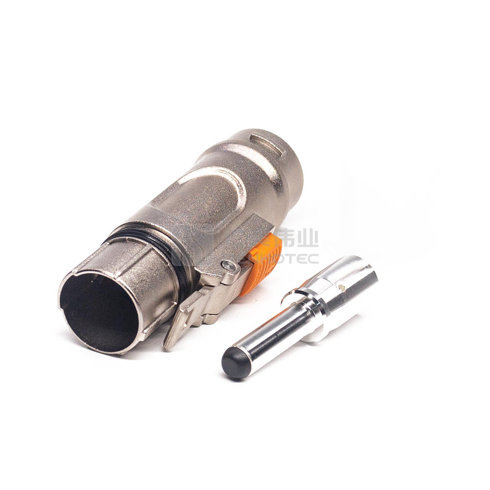 1 POS High Voltage Interlock Connector Metal Plug 125A 25mm2 Shielded ...