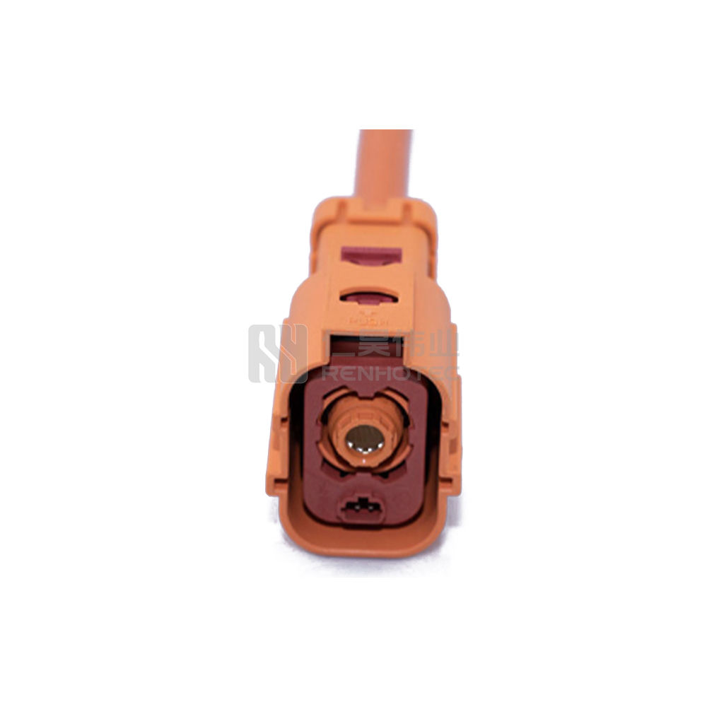 1 POS High Power Electric Vehicle Cable Plug 250A 50mm2 Shielded Cable