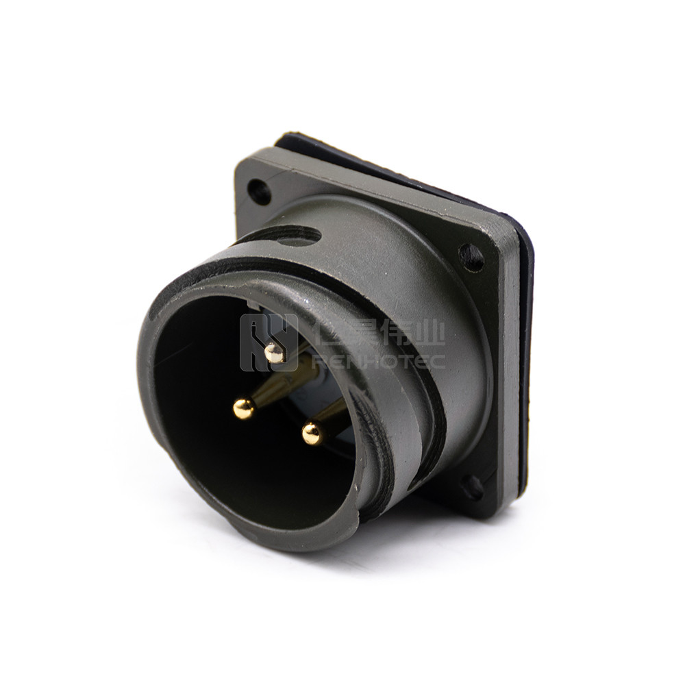 Bayonet Lock CA3102A22-2P 3Pin Male Box Mounting Receptacle Solder Cup ...