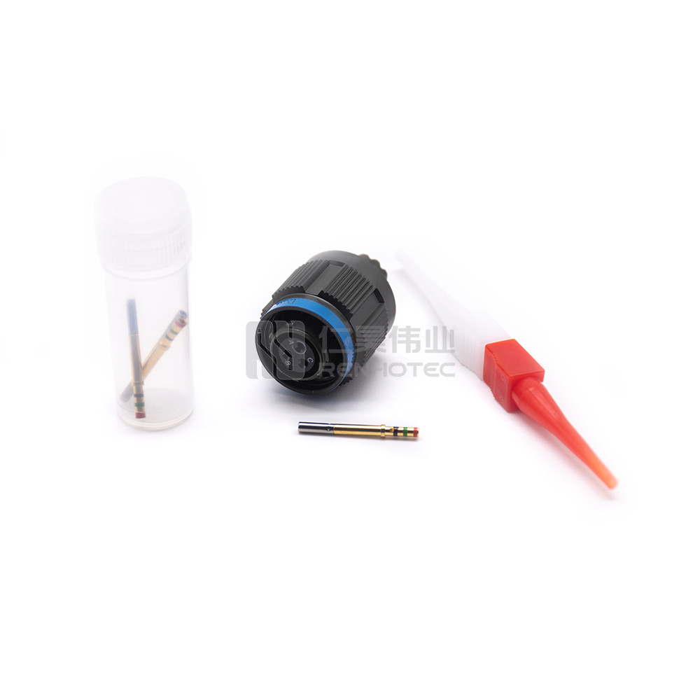 MIL-DTL-38999 Connector D38999/26WA98SN Female EMI Shielding Plug 3 Pin ...