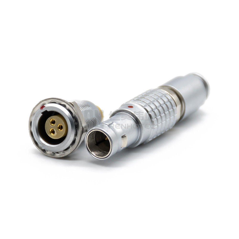 B Series Push Pull Self-locking Connector Plug Male Straight FGG 1B 303 ...