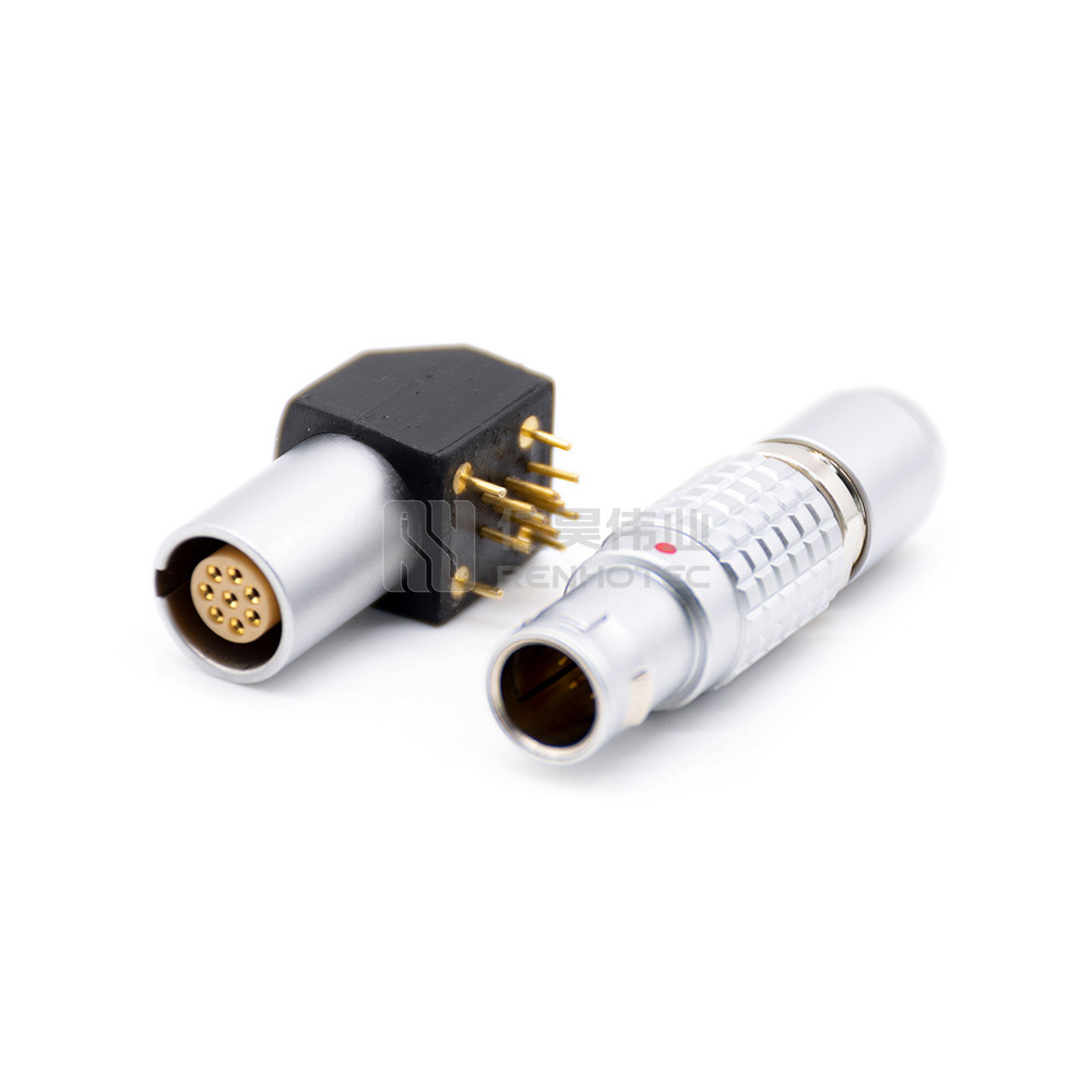 B Series Push Pull Self-locking Connector Plug Male Straight FGG 2B 308 ...