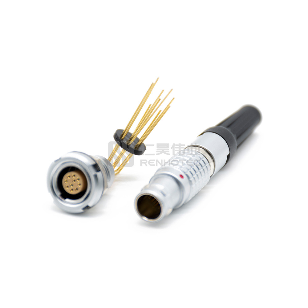 B Series Push Pull Self-locking Connector Plug Male Straight FGG 2B 310 ...