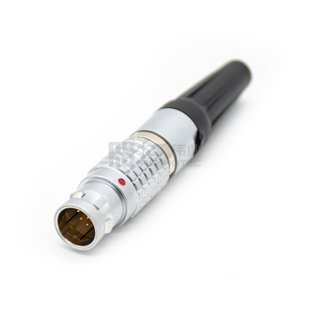 B Series Push Pull Self-locking Connector Plug Male Straight FGG 2B 314 ...