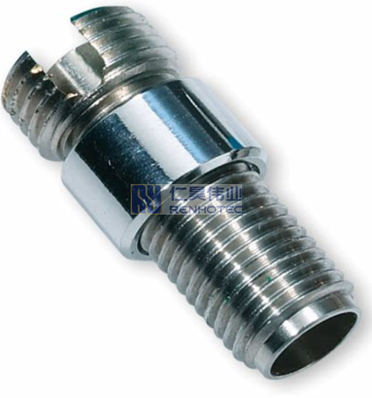 Coaxial Connector SMA Straight Male Male Pin Panel Mount Edge Mount 50 ...