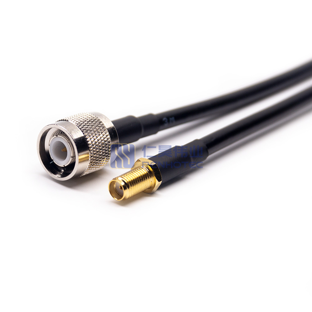 SMA Female to TNC Male RF Cable Assembly with 50 Ohm RG58 Coax - Renhotec