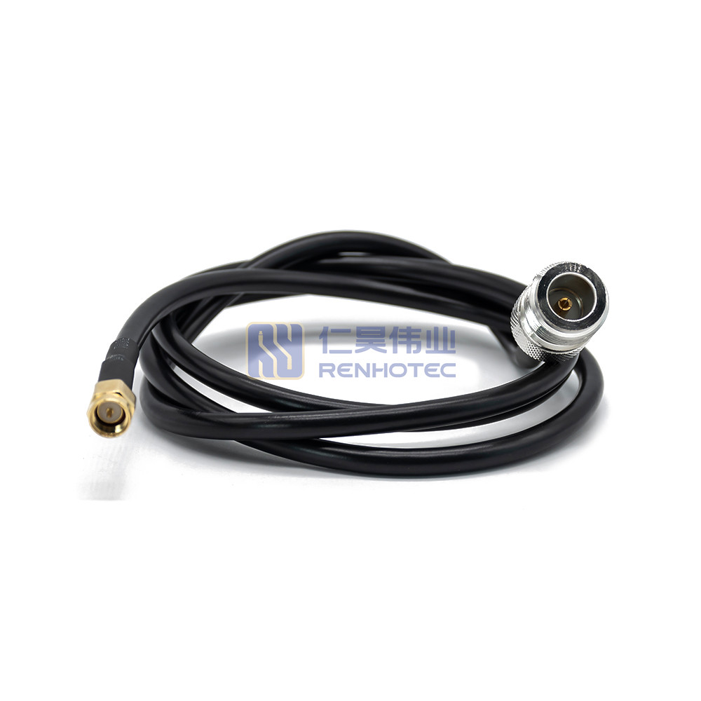 SMA Male to N Female Cable Assembly with 50 Ohm RG58 Coax - Renhotec
