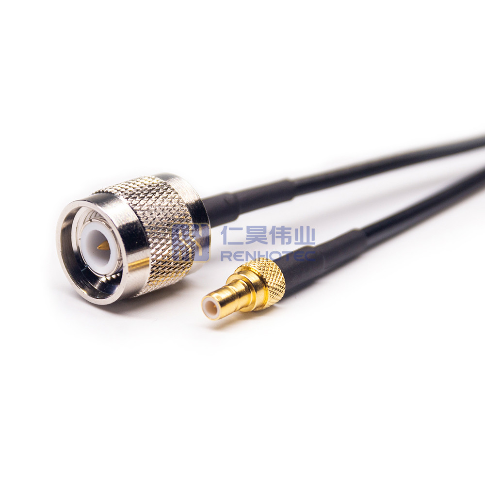 TNC Male to SMB Female RF Cable Assembly with 50Ohm RG174 Coax - Renhotec