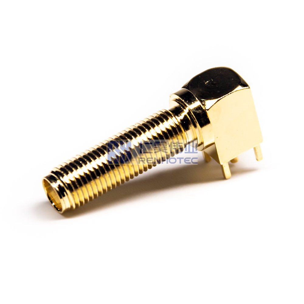 Coaxial Connector SMA Straight Jack Female Pin Panel Mount SMT 50 Ohm ...