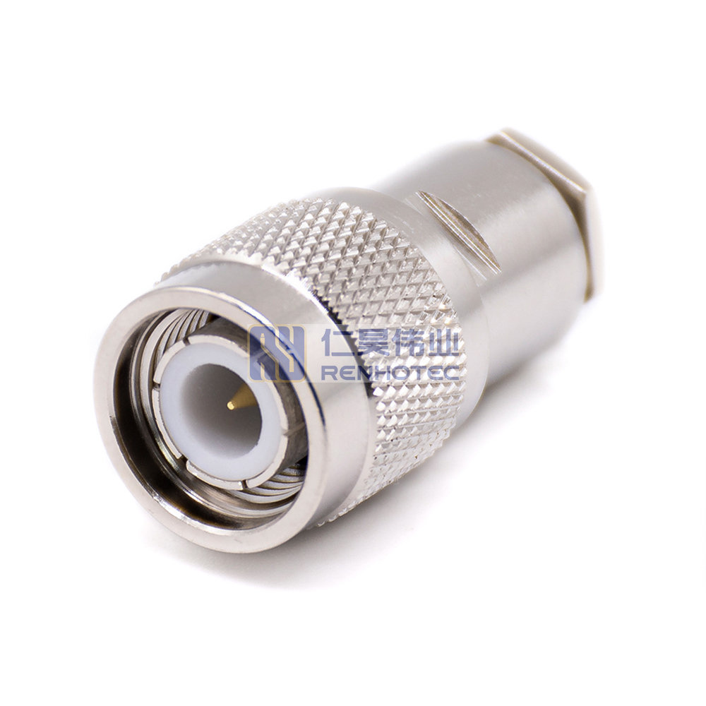 Straight TNC Male Clamp Cable Type 50ohm RG58 - Renhotec