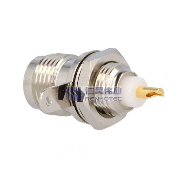 Straight TNC Solder Panel Mount 50ohm - Renhotec