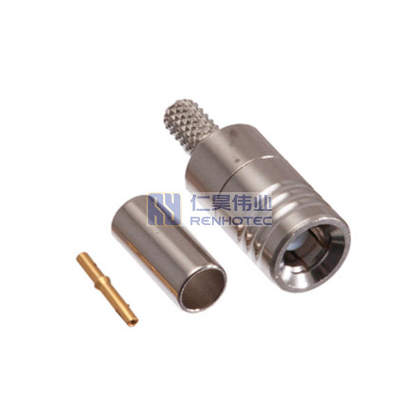Coaxial ConnectorSMB Straight Jack Male Pin Panel Mount Bulkhead 50 Ohm ...